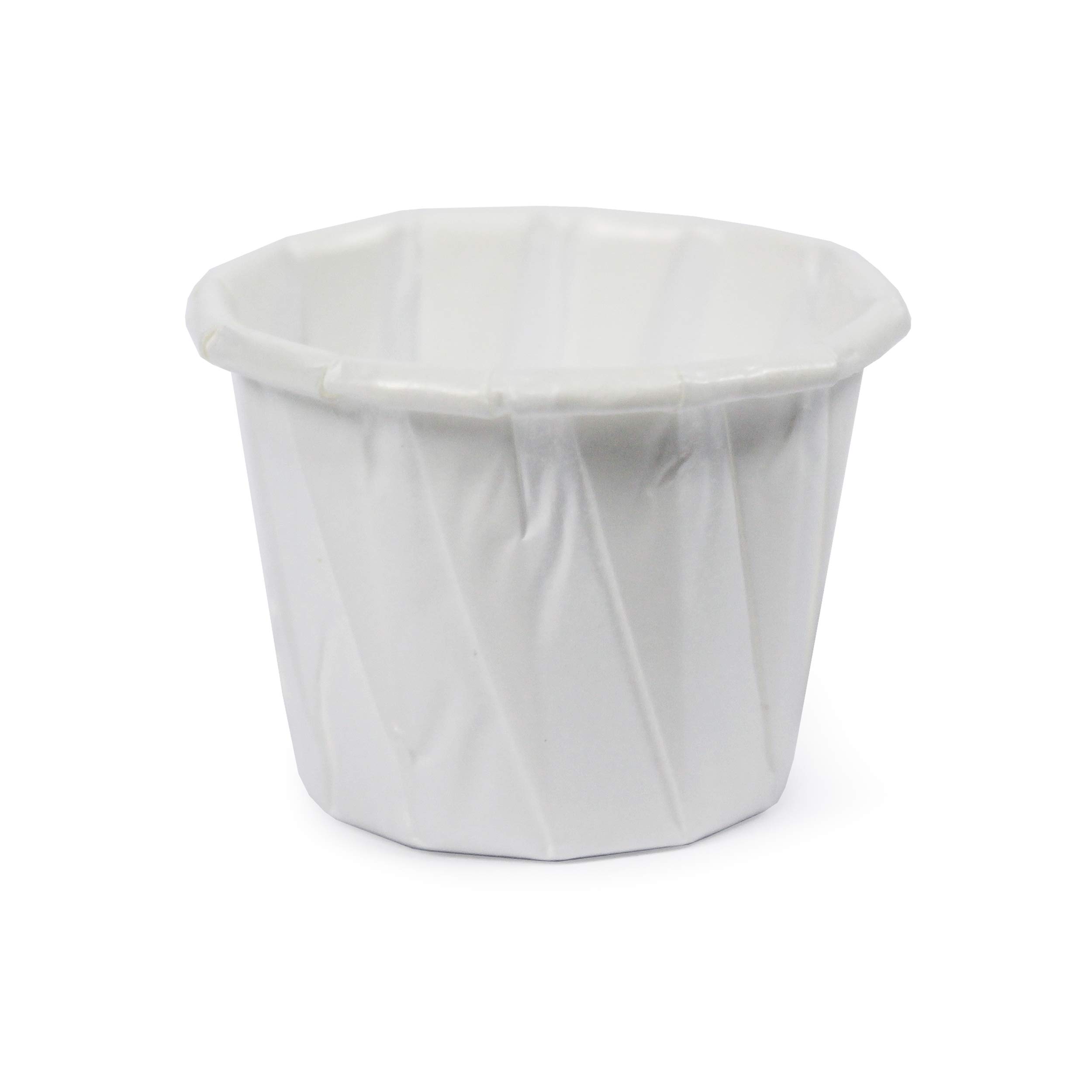 MED PRIDE Disposable 250 Pack Paper Souffle Medicine Cups-0.75 Ounce, Dispenser Paper Cups-Pill Holders for Mixed Pills, Single Dosage-Portion, Food & Dessert Serving