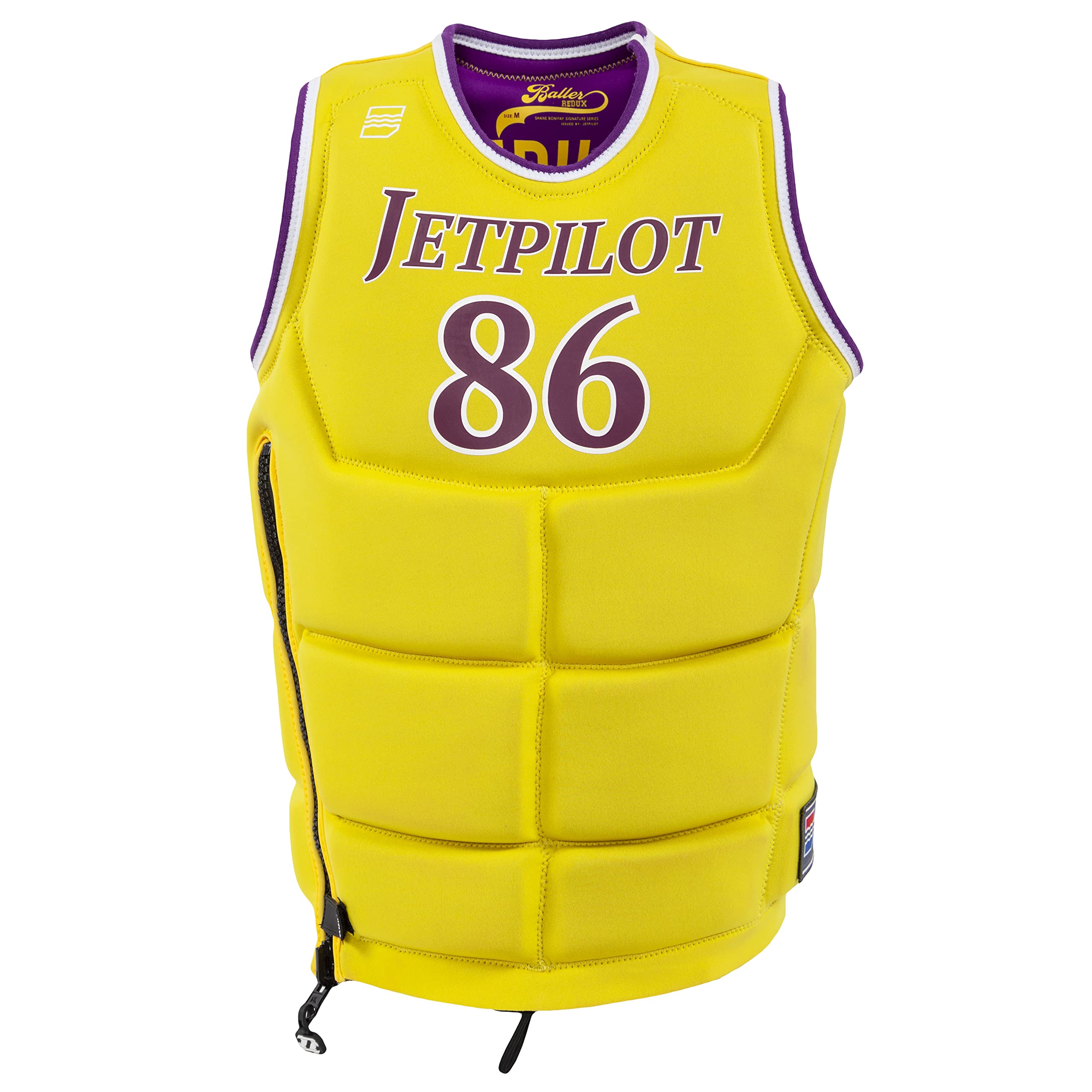 S.BONIFAY SID Zip COMP JCKT-Yellow-2XL