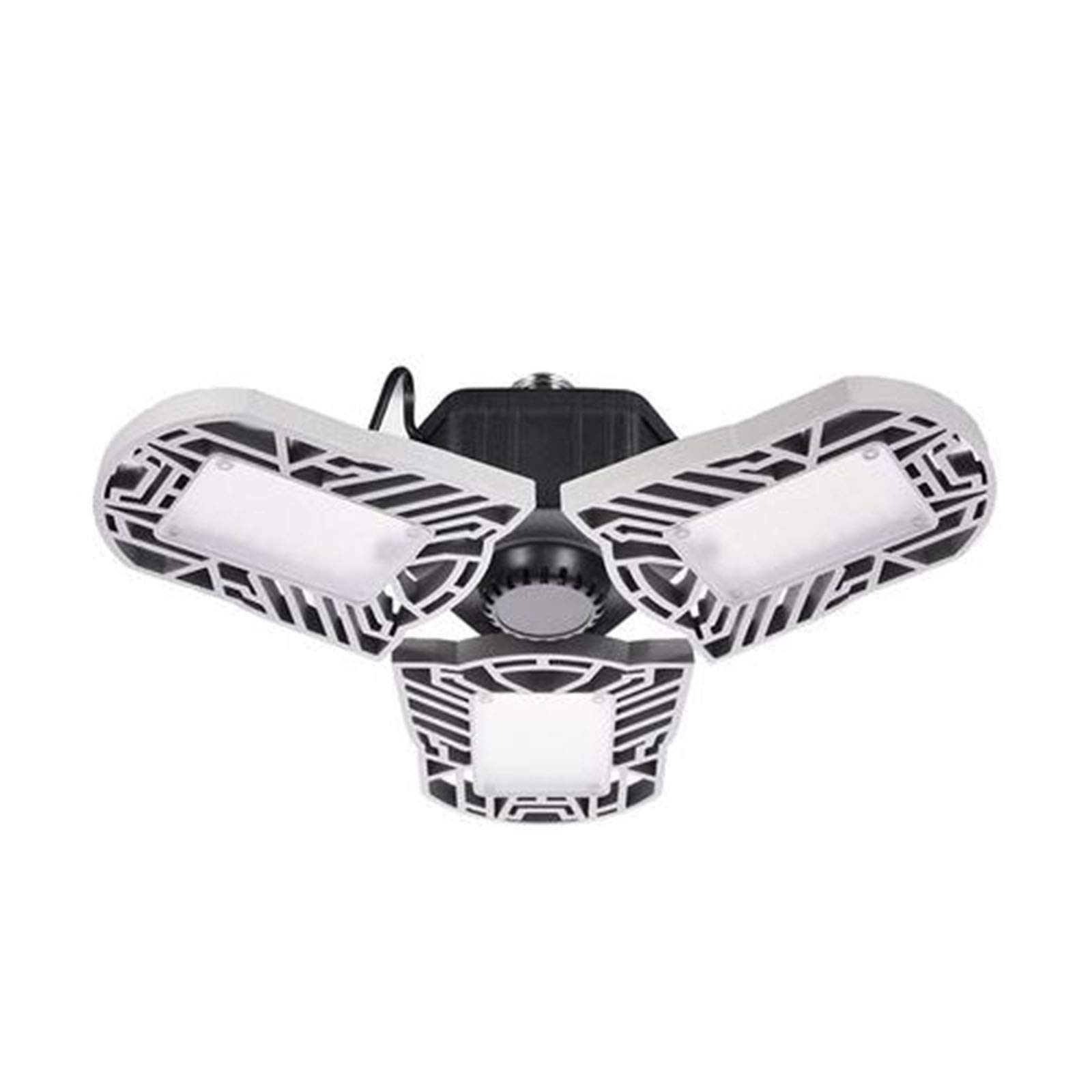Motion Sensor LED Garage Lights 100W,Ai CAR FUN Deformable LED Garage Lighting 12000LM LED Garage Ceiling Lights LED Shop Lights, LED Light Bulbs,LED Work Lights,LED High Bay Light for Basement Worksh