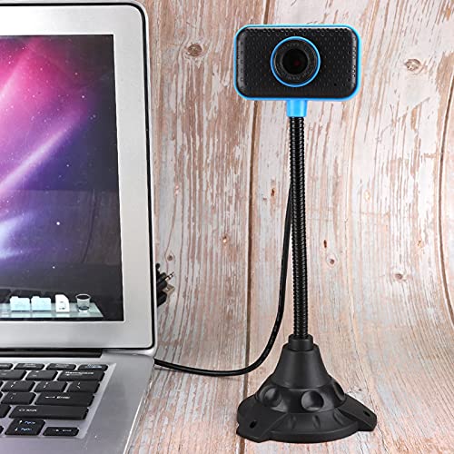 Vikye Web Camera, USB PC Computer Webcam, ABS Webcam with 360 Degree Rotation for Desktop or Laptop, Webcam for Recording, Calling, Conferencing, Gaming