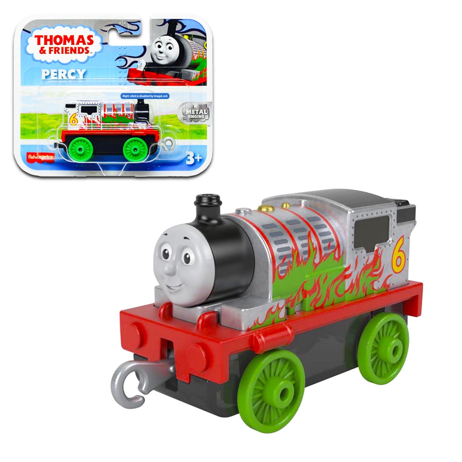 Thomas The Train and Friends Trains Set - 5 Pc Bundle Featuring Thomas, Diesel, Percy, Bash, and Toby Plus Thomas Play Pack with Coloring Pages and Stickers (Thomas The Train Toys)