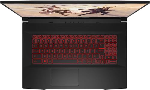 MSI Katana GF76 Gaming & Entertainment Laptop (Intel i7-11800H 8-Core, 32GB RAM, 8TB PCIe SSD, GeForce RTX 3050 Ti, 17.3" 144 Hz Full HD (1920x1080), Wifi, Bluetooth, Backlit KB, Win 11 Pro)