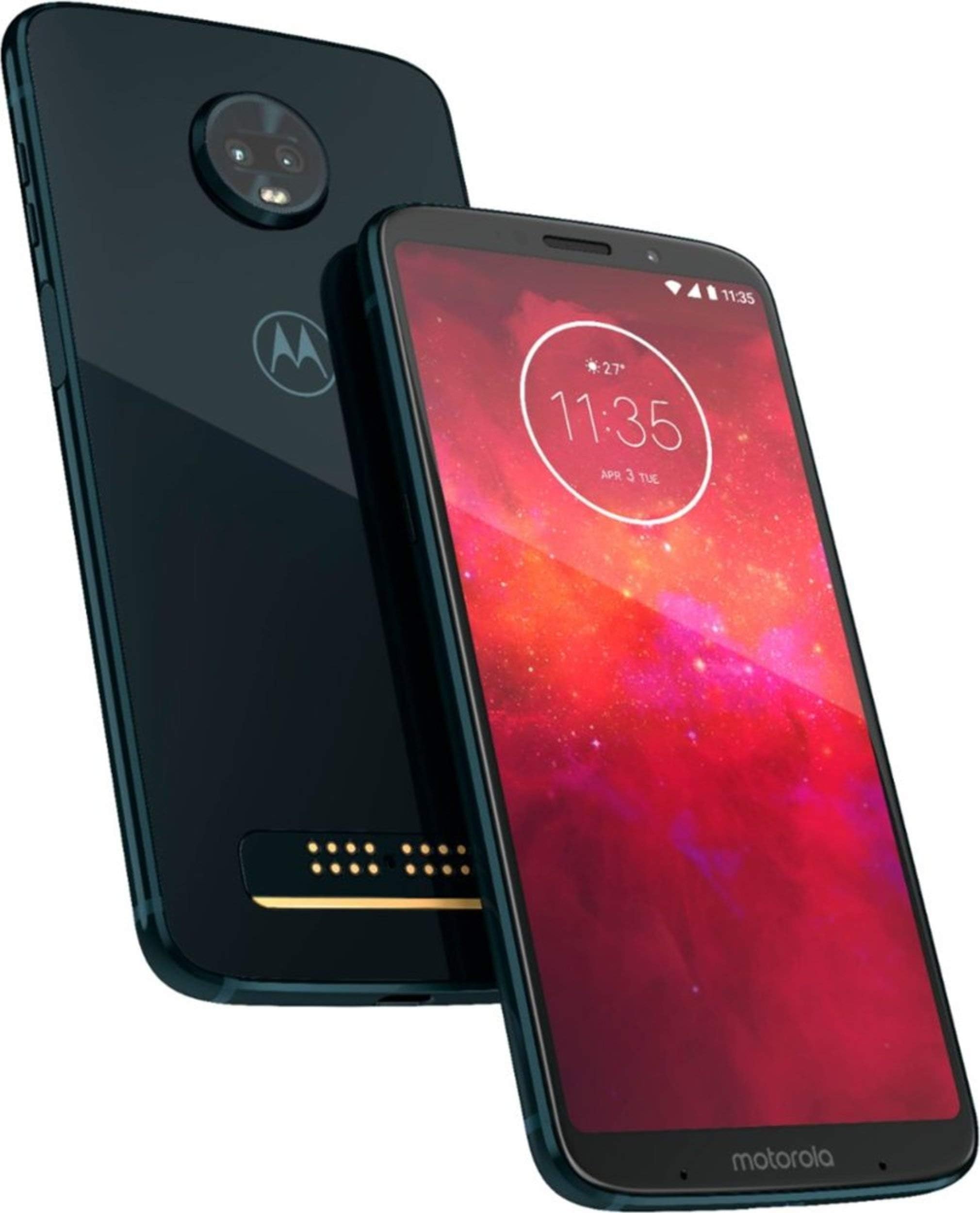 Motorola Unlocked Moto Z3 Play - 64GB - Deep Indigo - PA9S0000US