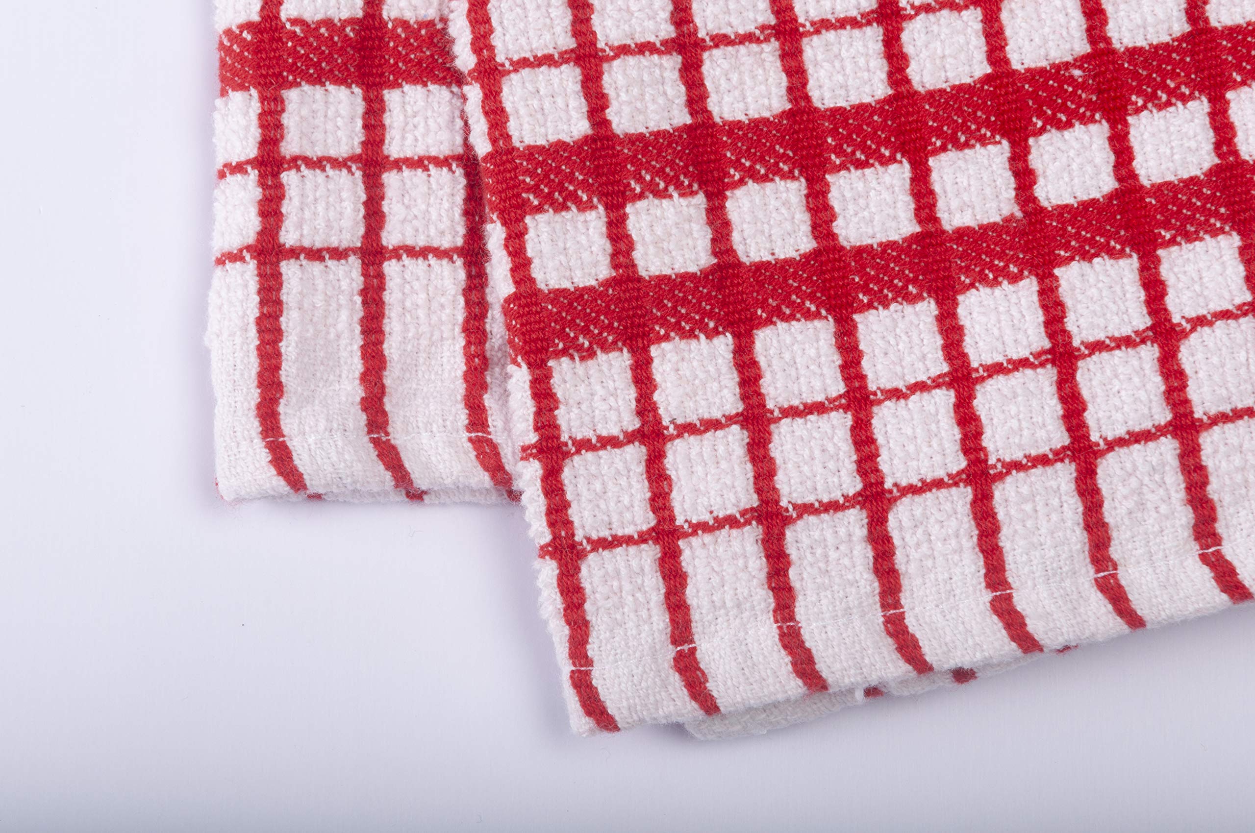 Neolino Terry Kitchen Towels, 100% Cotton Kitchen Dish Towels, Set of 12 (15 x 25 Inches)-400 GSM - Absorbent Kitchen Towels perfect for Every Day Use - Multi Coloured