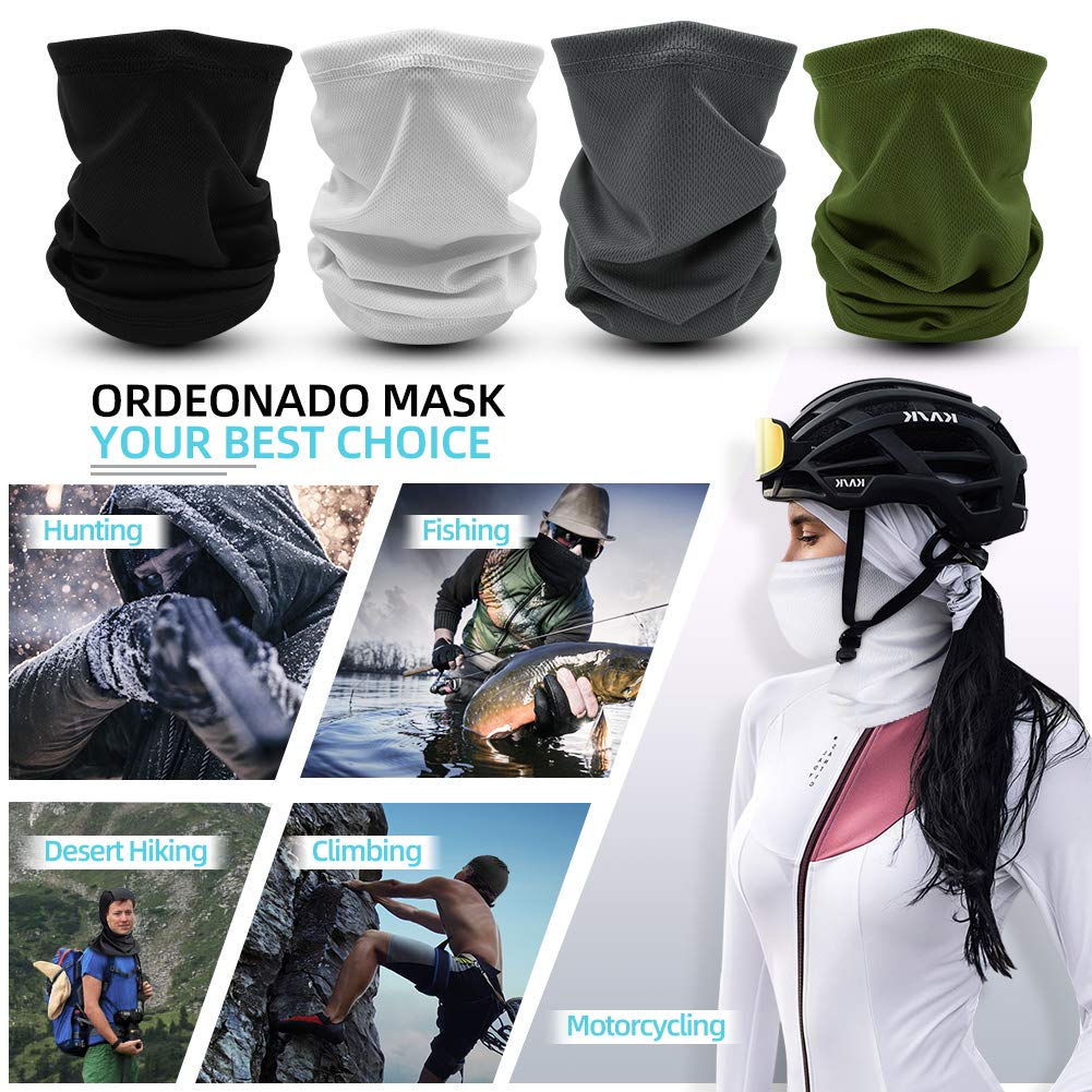 Neck Gaiter Face Mask Scarf Bandana Headwear Sun Protect for Fishing Motorcycle