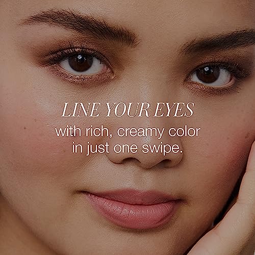 RMS Beauty Straight Line Eye Pencil - Eye Liner Eye Makeup, Cream Eyeliner with Eyeliner Sharpener, Eyeliner Pencil, Black Eyeliner & Brown Eyeliner