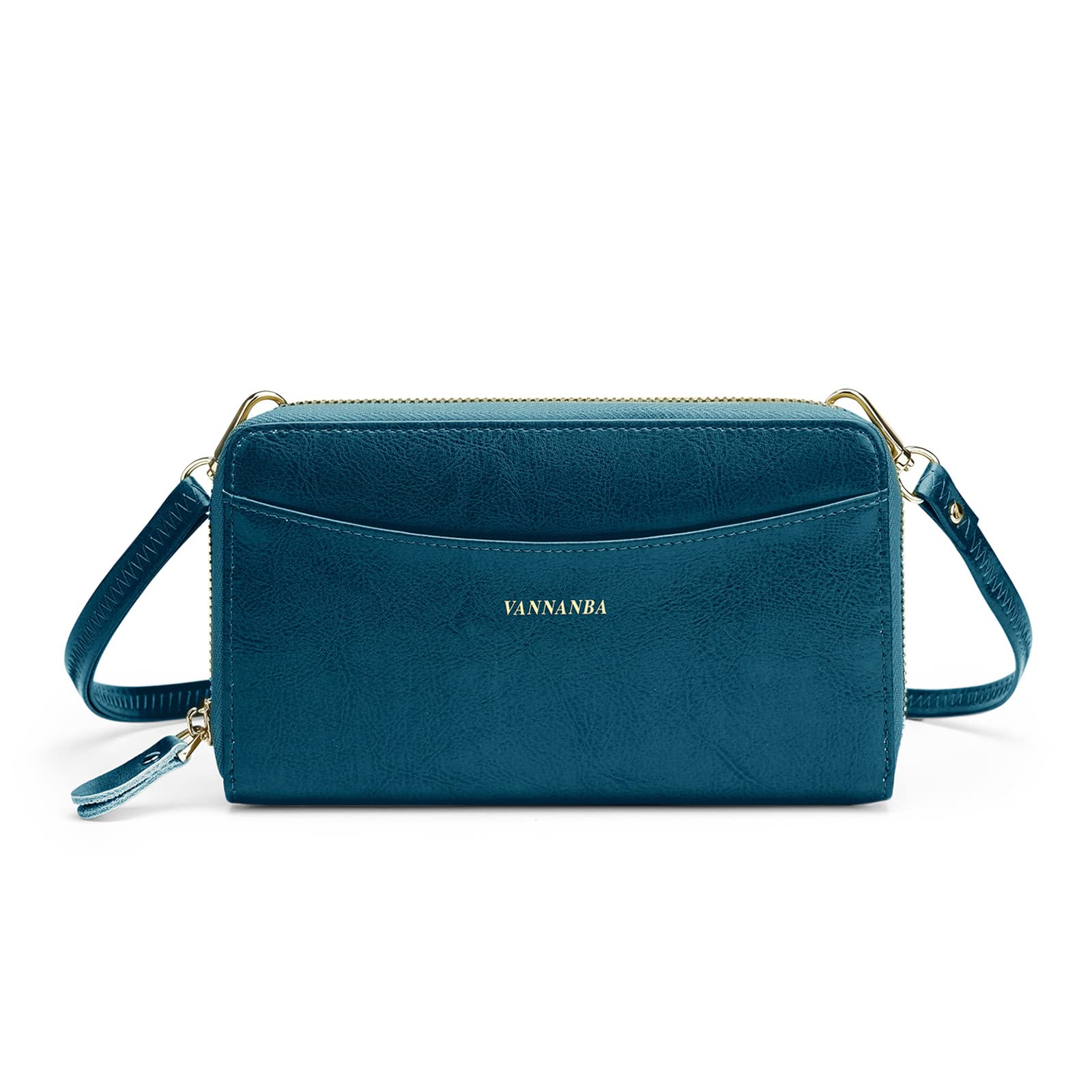 VANNANBA Small Crossbody Shoulder Bag for Women,Cell phone Bags Card Holder Wallet Purse and Handbag (black)