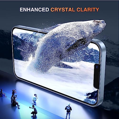 LK 3 Pack for iPhone 13 Pro Max Screen Protector with 2 Pack Camera Lens Protector, HD Clear, 9H Tempered Glass 13 Pro Max [Install Tray Included] Anti-Scratch, Case Friendly