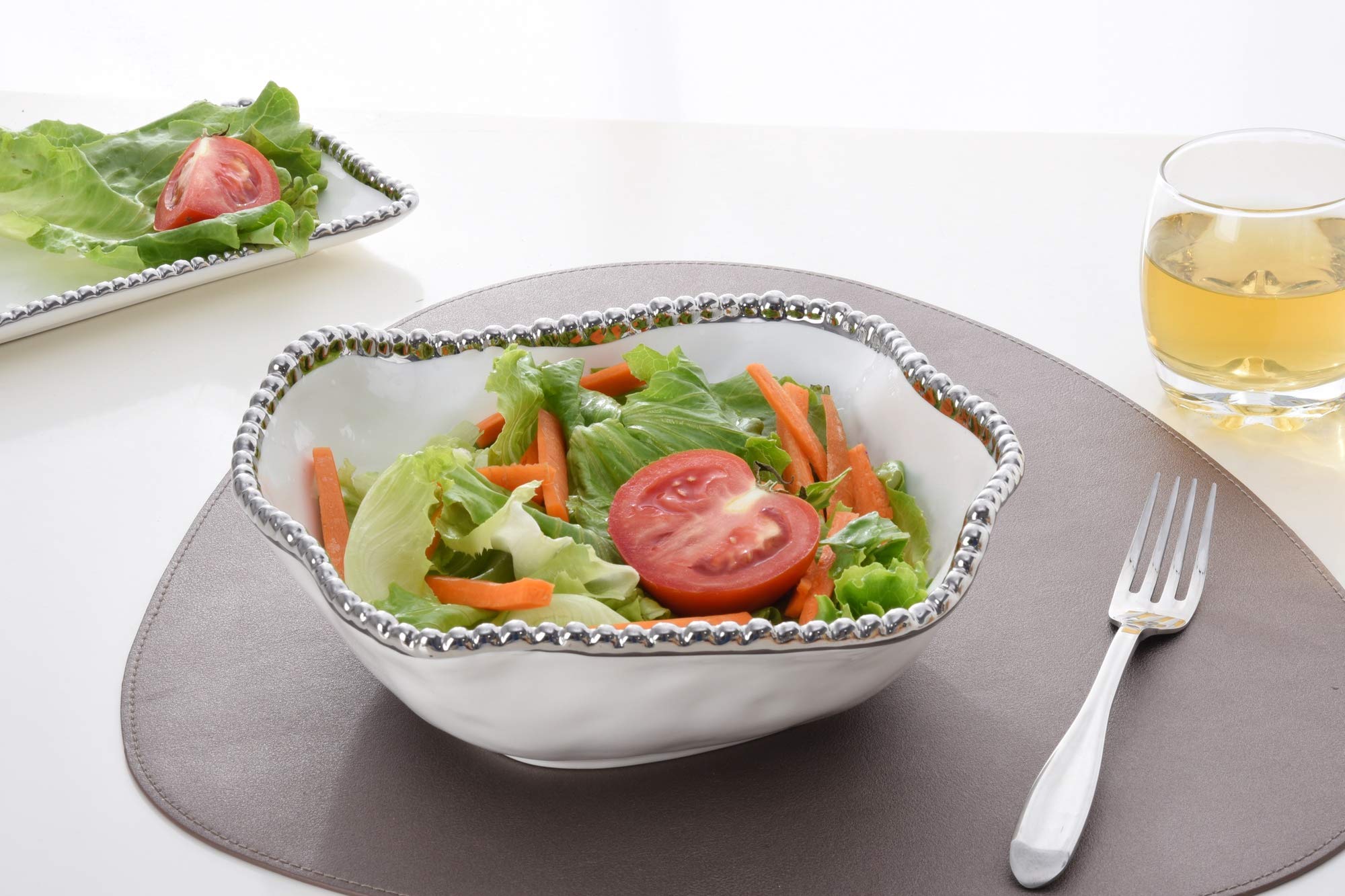 Pampa Bay Porcelain Salerno Salad Bowl