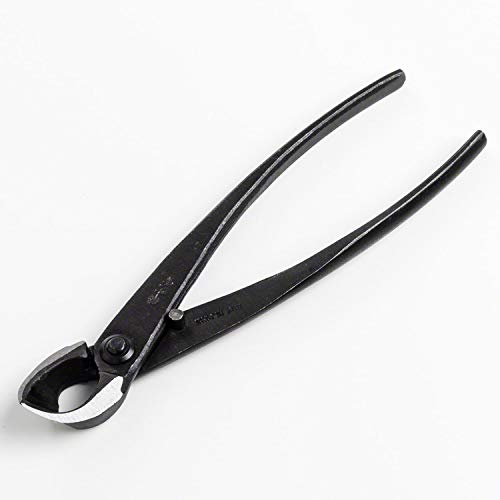 Wazakura Japanese Bonsai Tool Kit Set Made in Japan, Satsuki Scissors 7inch(180mm) + Concave Branch Cutter 8inch(200mm) Gift Box (Yasugi Steel Satsuki Scissors + Concave Branch Cutter)