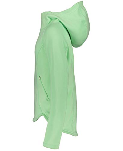 Obermeyer Girls Linnea Hoodie, Neo Mint, Large