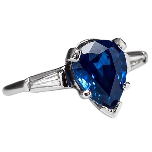 Swiss Blue Topaz Ring,925 Sterling Silver Ring,Wedding Ring,Promise Ring,Silver Jewelry (Ring Size-7)