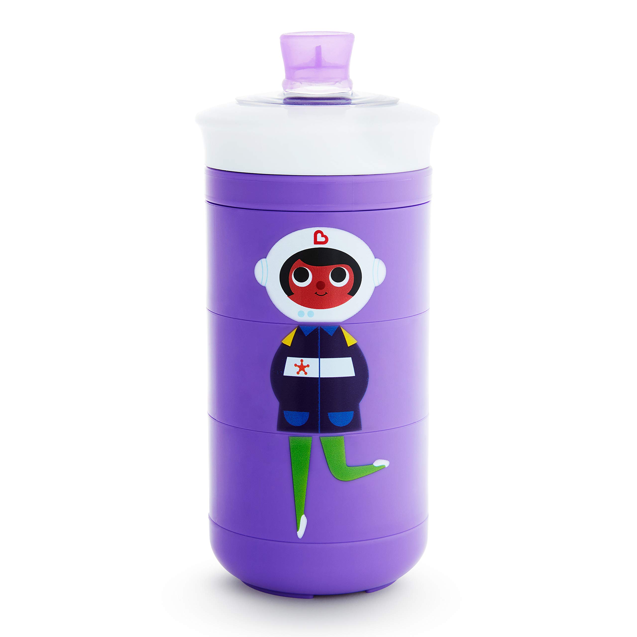 Munchkin Twisty Mix & Match Character Sippy Cup, 9 Oz, Purple