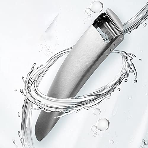 MEGLOB Peeler, 1pc Multifunctional Stainless Steel Peeler Potato Radish Slicing Peeling Knife Vegetable And Fruit Slicing(18.5 * 4.5cm)