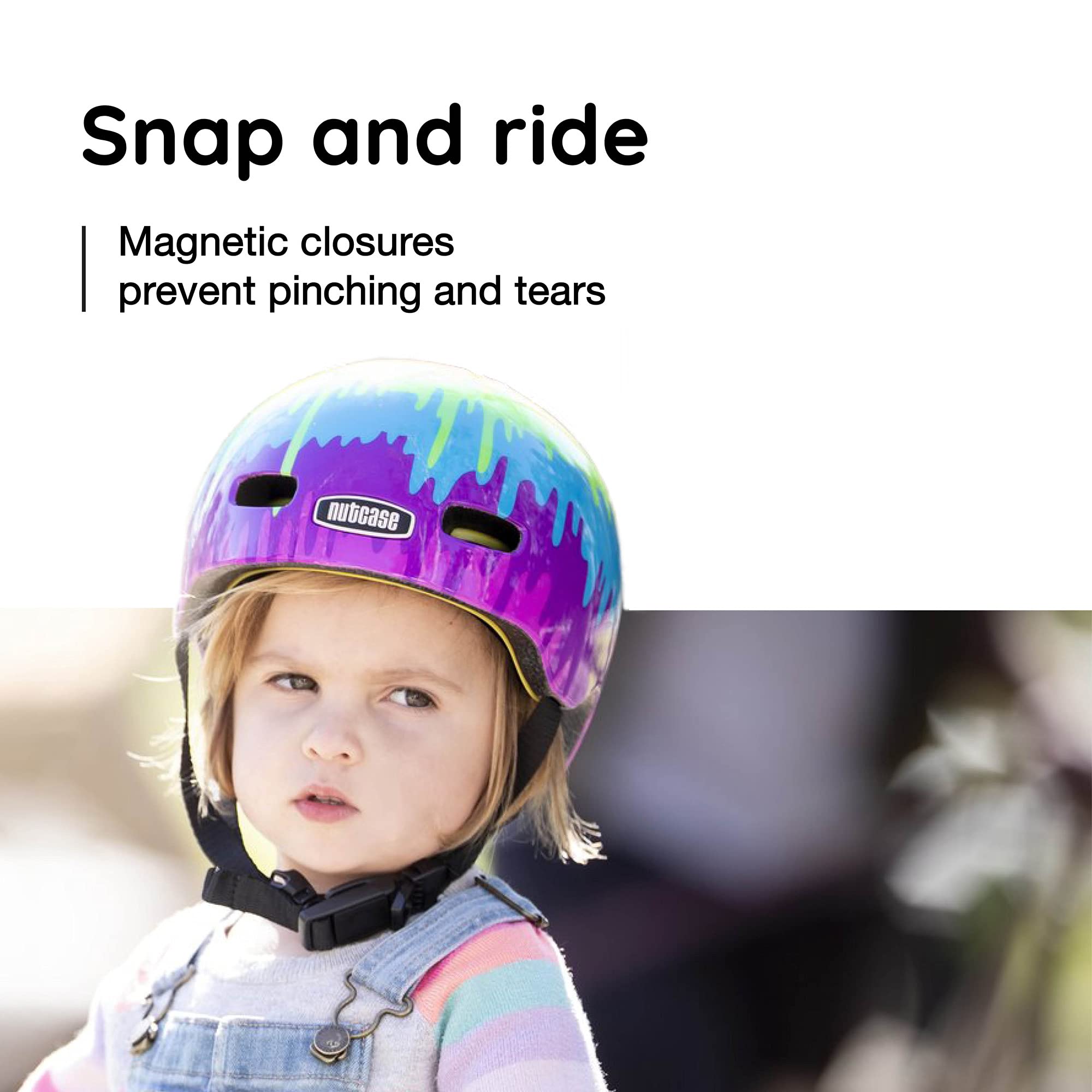 Nutcase, Baby Nutty, Toddler Bike Helmet with MIPS, Love Bug Gloss MIPS, XX-Small