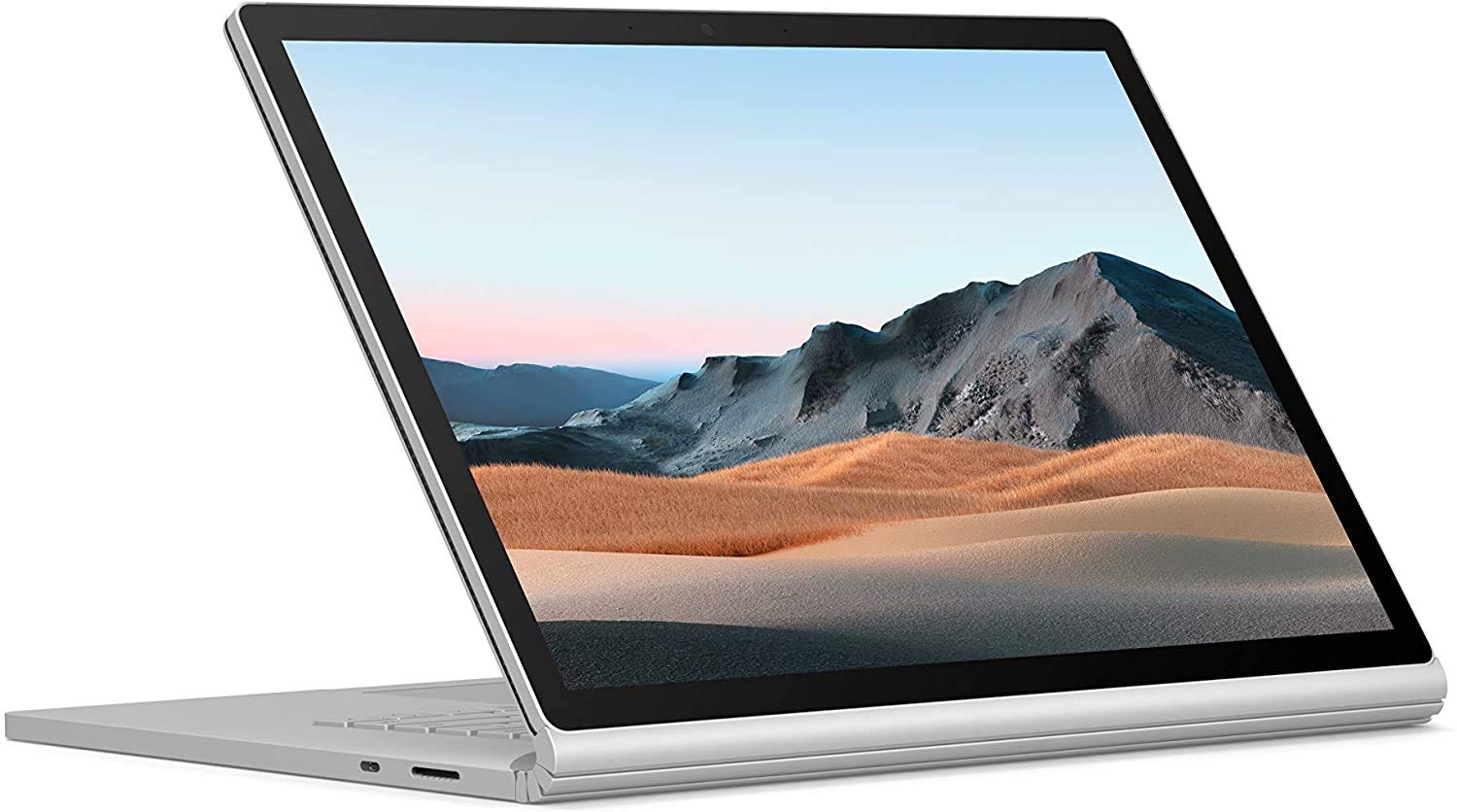 Microsoft SKR-00001 2 in 1 Notebook - Surface Book 3 13.5" Touchscreen 3000 x 2000 Intel Core i5 (10th Gen) i5 1035G7 Quad (4 Core) 1.20 GHz 8 GB RAM 256 GB SSD Platinum (Renewed)