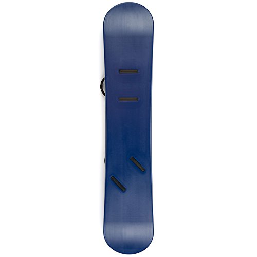 Lucky Bums Kids Beginner Plastic Snowboard, 95cm, Blue