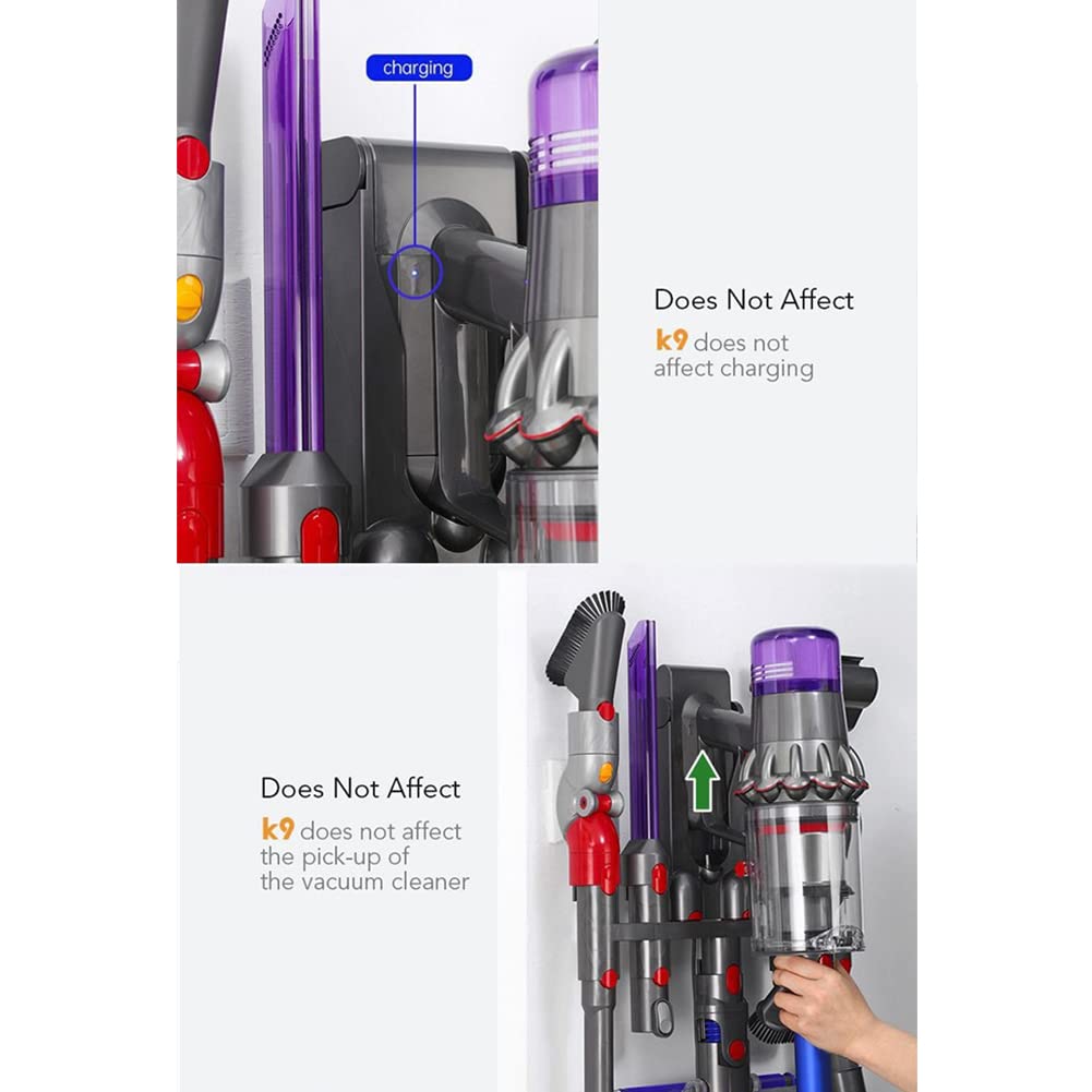 Meijunter Storage Holder Compatible with Dyson Digital Slim/V7/V7 Slim/V8/V8 Slim/V10/V11/V11 Outsize/V12/V15/Outsize Vacuum Cleaner Accessories Organiser Stand