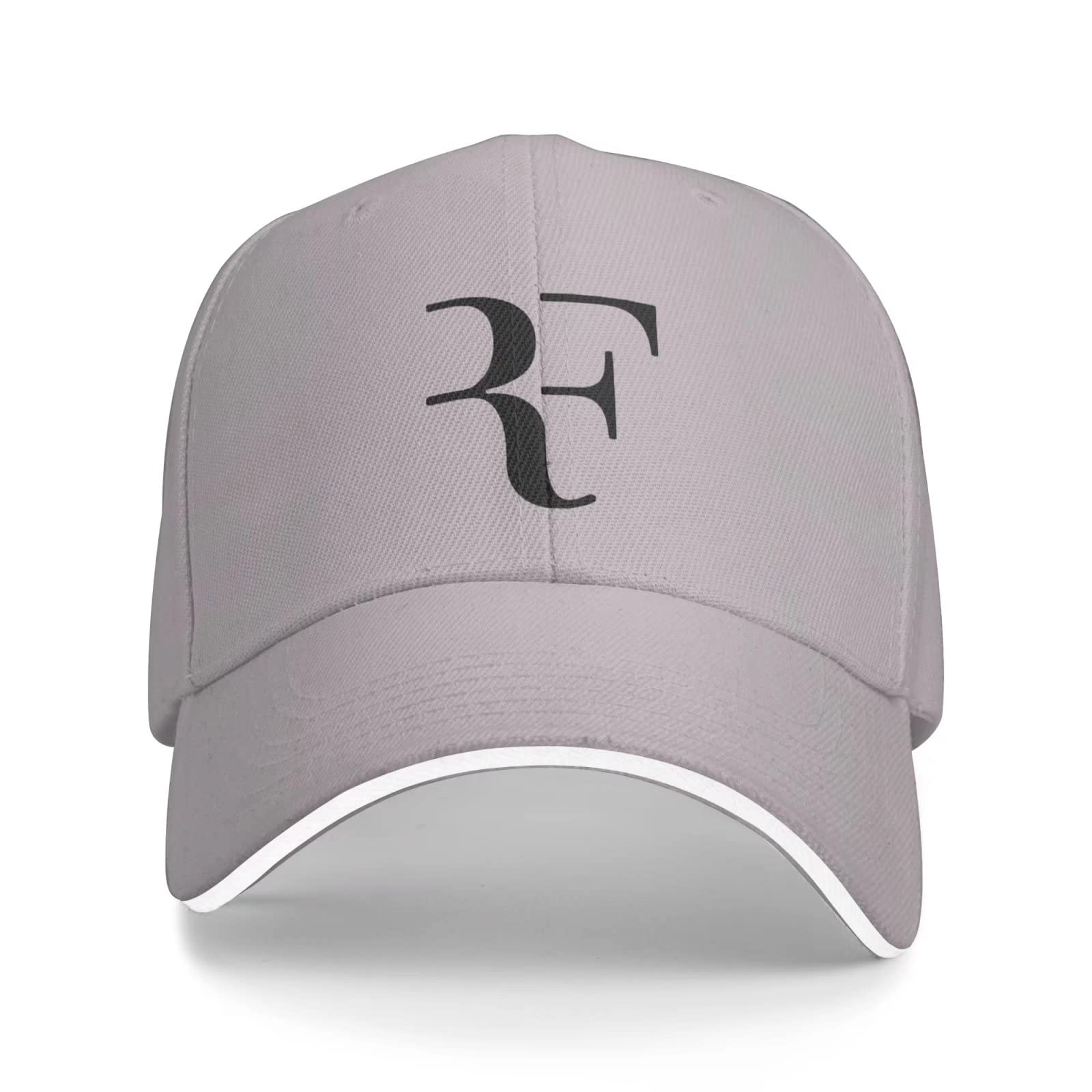 ROGER FEDERER Hat Trucker Hat for Men Women Adjustable Classic Tennis Baseball Cap Grey