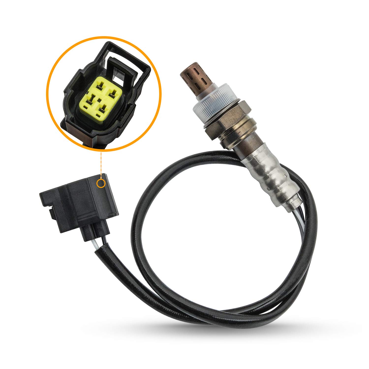 Replace 56028994AA 56028994AB Upstream & Downstream Oxygen O2 Sensor Compatible with 2004-2007 Dodge Durango Dakota Magnum Charger Ram 1500 Chrysler 300 Jeep Wangler Grand Cherokee