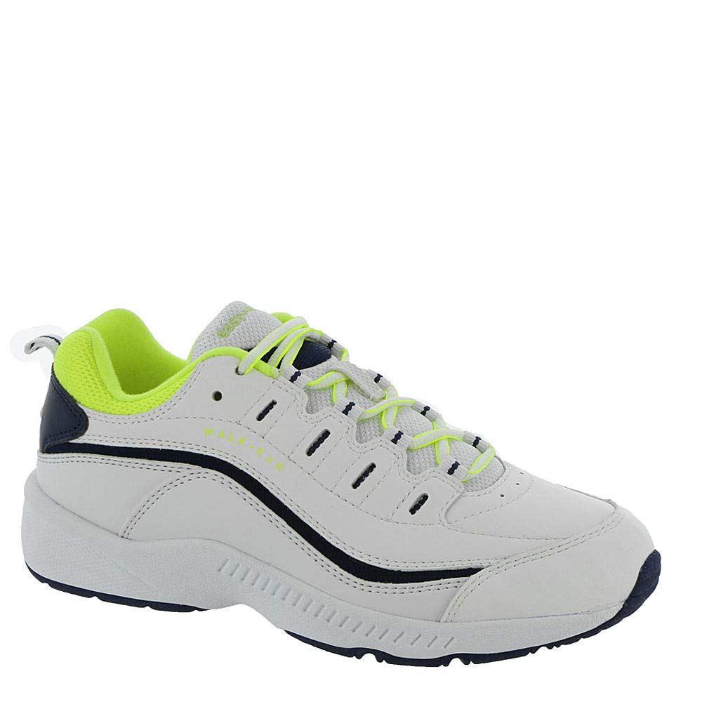 Romy Walking Shoes 6.5 / W / White Navy Neon