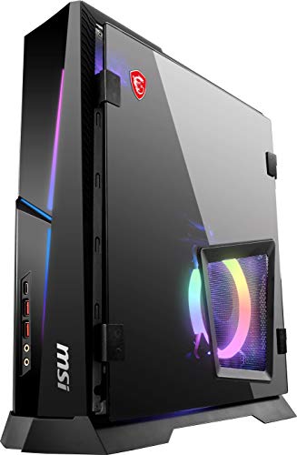 MSI MPG Trident AS 10SD-1027US SFF Gaming Desktop, Intel Core i7-10700F, GeForce RTX 2070 Super, 16GB Memory, 1TB SSD, WiFi 6, USB Type-C, Windows 10 Home, Black