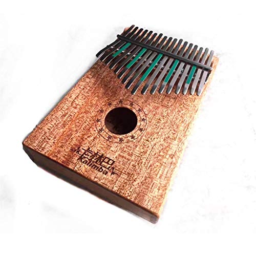 SLFDXDP Thumb Piano Thumb Finger Piano Kalimba 17-Note Finger Piano Beginners and Advanced Beginners Entry Portable Musical Instrument Kalimba Portable (Color : B)