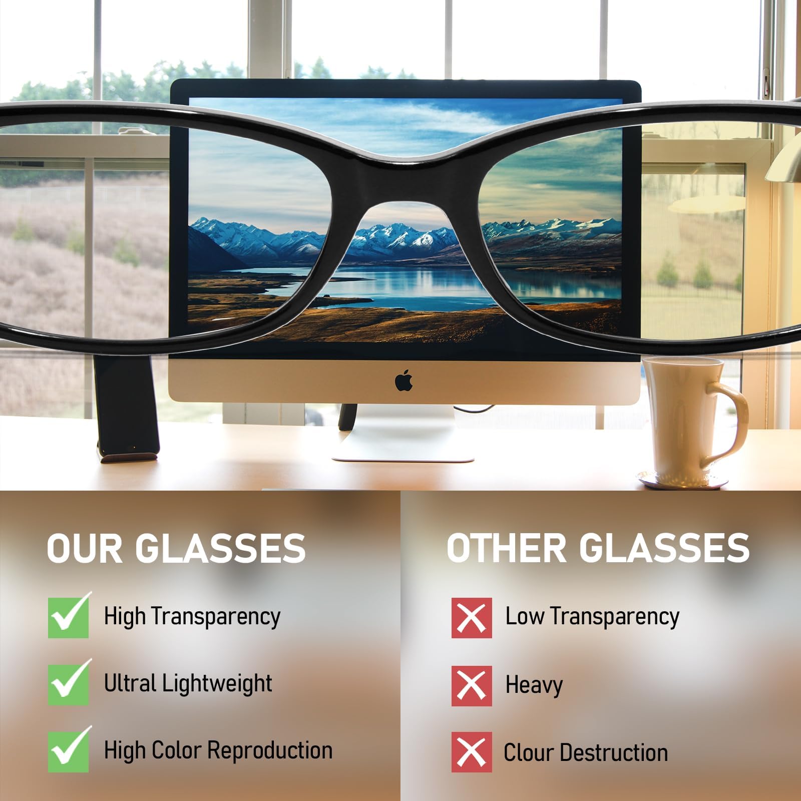 TJUTR Fashion Fake Glasses Non Prescription Clear Glasses for Women Blue Light Blocking Y2k Cosplay Eyewear Frame