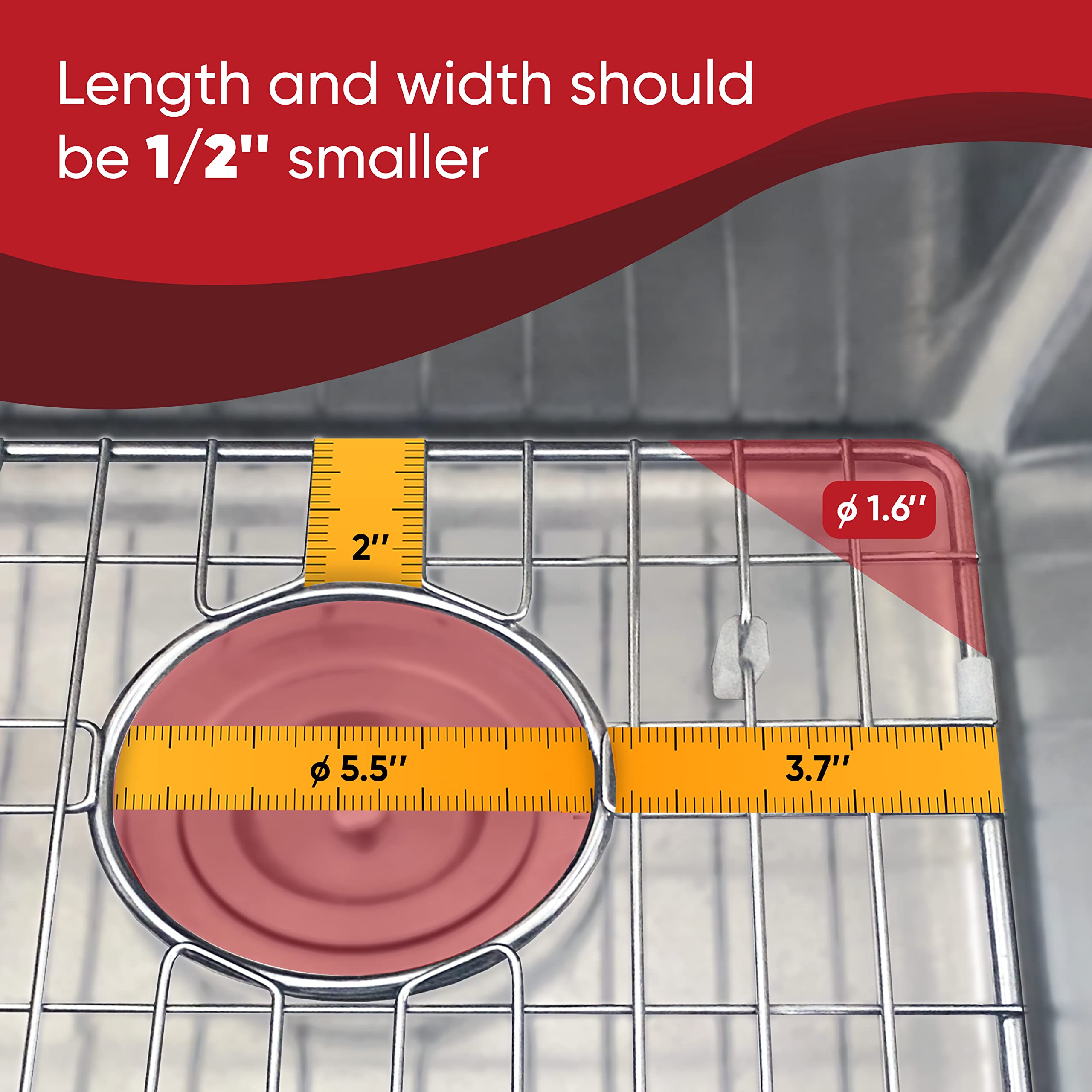 Sink Protectors for Kitchen Sink 15" x 13", Sink Grate for Bottom of Kitchen Sink Set of 2, Stainless Steel Sink Protector