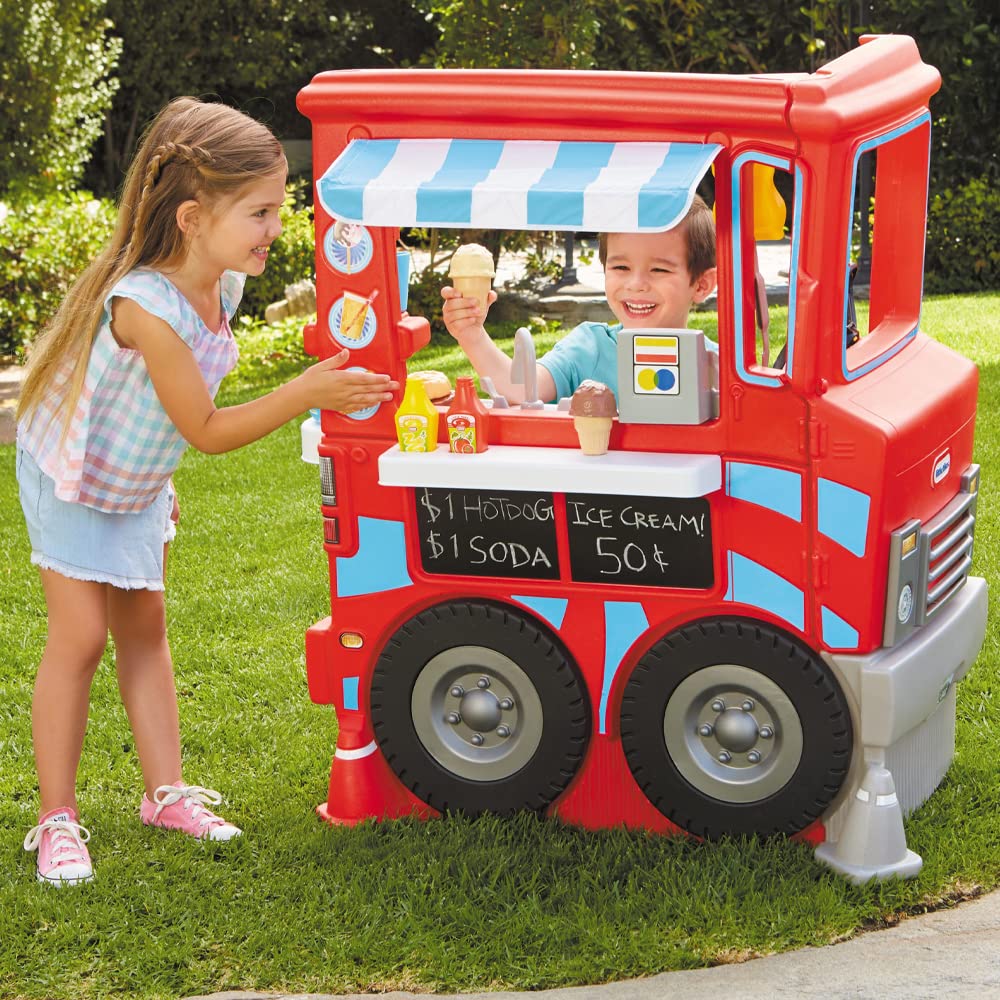 Little Tikes 2-in-1 Pretend Play Food Truck Kitchen - Refreshed