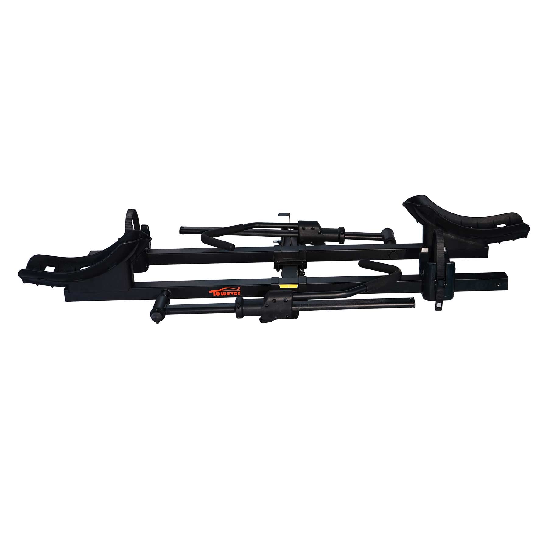 Towever 2" Hitch Bike Rack for 2 Bikes/Ebikes Ratchet Arms, Smart Tilting Easy Access to Trunk x 72 lbs (144 lbs Total) Extra Loading Capacity