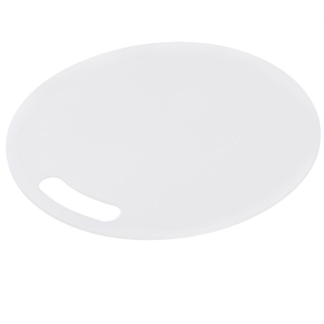 uxcell Plastic Kitchen Round Dual Side Fruit Vegetable Meat Cutting Chopping Block Mats Board
