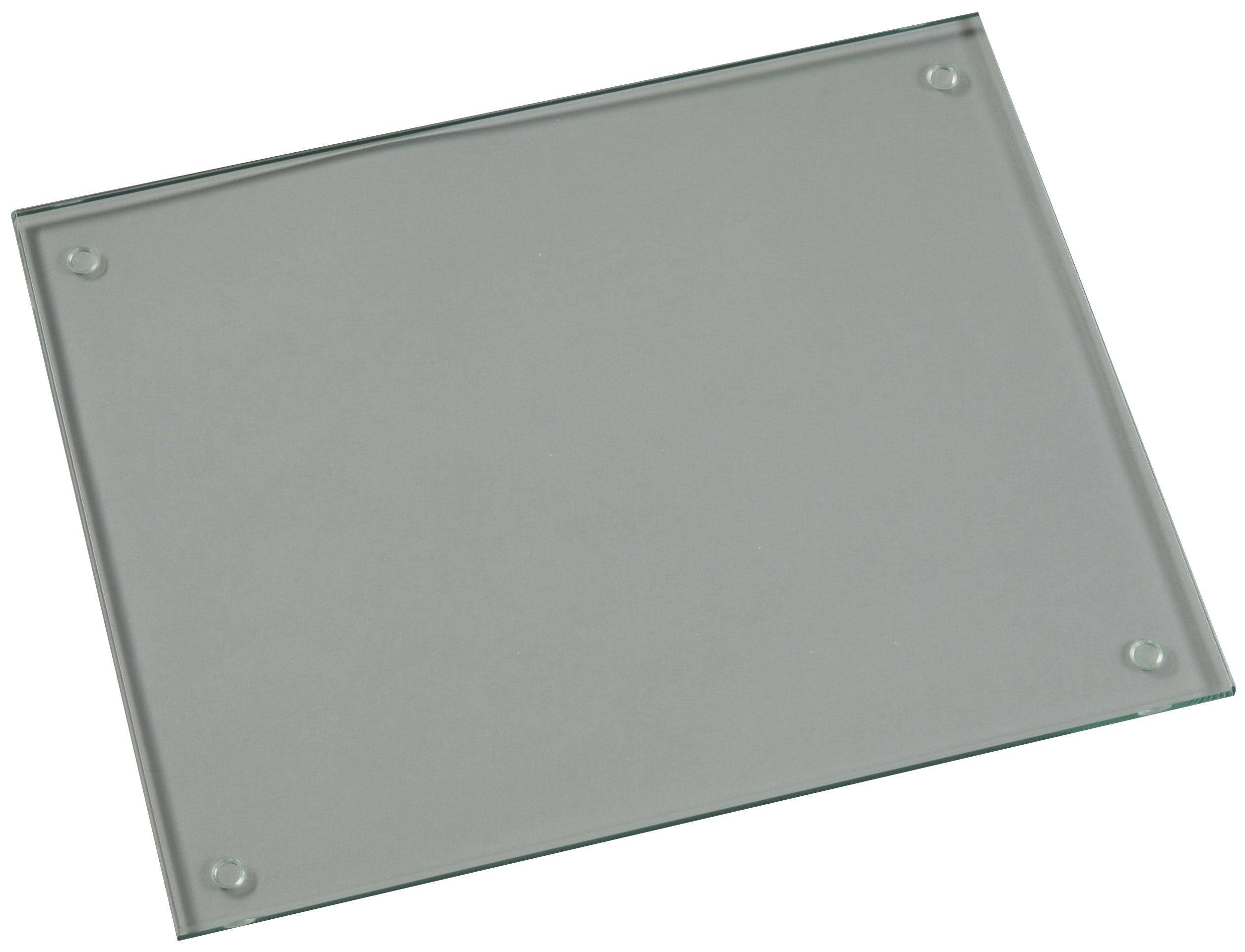 Vance 15 X 12 inch Premium Clear Extra Thick 3/8 inch Tempered Glass Cutting Board