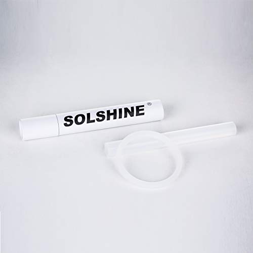 SOLSHINE Crystal Singing Bowl G# Note 9 inch 417Hz Zeal Chakra Frosted Quartz With Free Crystal Striker & O-ring Sound Healing Instrument