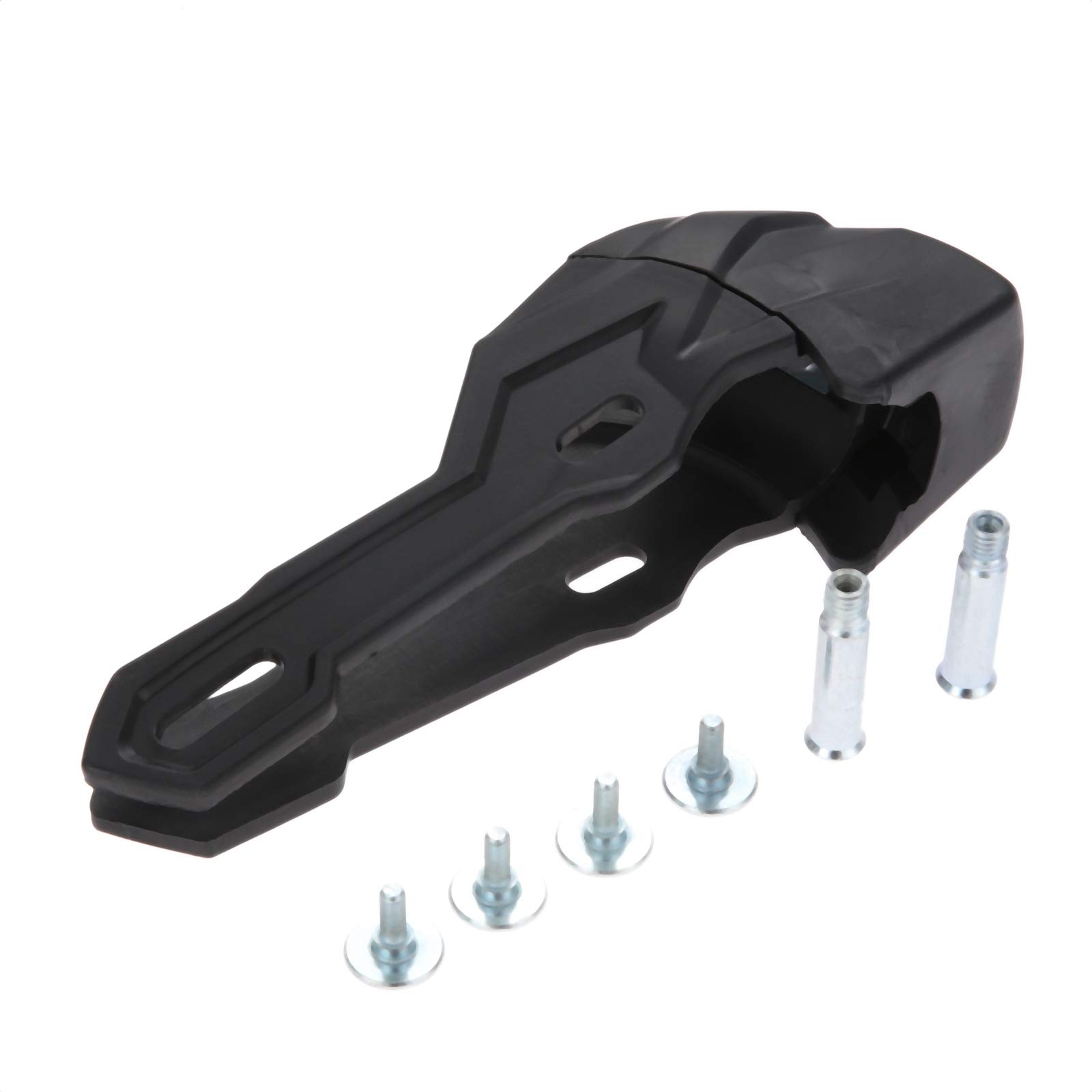 MUXSAM 1Pc Roller Skate Brakes Block Pad, Universal Skating Safety Brake Pad, Non-Slip Brake Pad Skateboard Parts for Inline Roller Skate(Black)