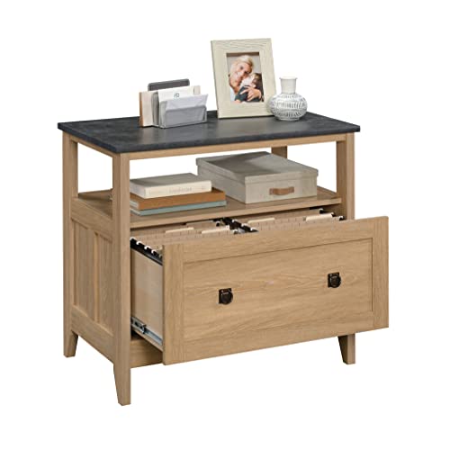 Sauder August Hill Lateral File, L: 32.28" x H: 19.53" x W: 29.25", Dover Oak Finish