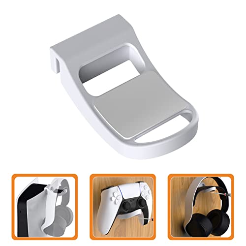 SOLUSTRE Accessories Pc 2 Pieces Wall Headphone Holder Wall Headphone Shelf Hanging Headphone Holder Headphone Holder Rack Headphone Bracket Shelf Game Shelf Wall Pc Gaming