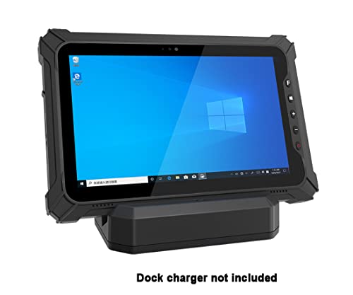 Vanquisher [2022 Launched] 10-inch Rugged Tablet PC Windows 11 Pro, New GEN CPU | 8GB RAM + 128GB ROM | 4G LTE | High Accuracy GPS GNSS | Military Grade for Enterprise Field Work