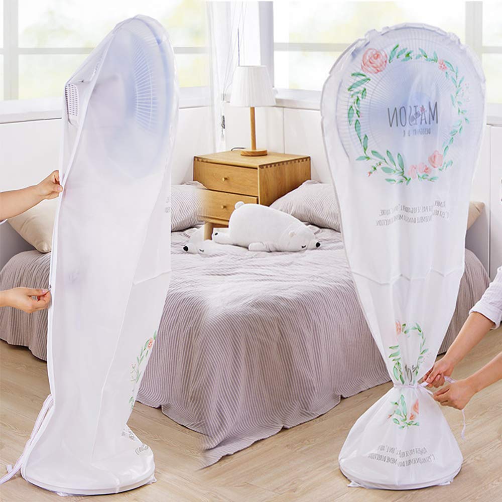 MaiHongda 2 Pack All-Inclusive Electric Fans Dust Covers(For Pedestal/Floor Fans)