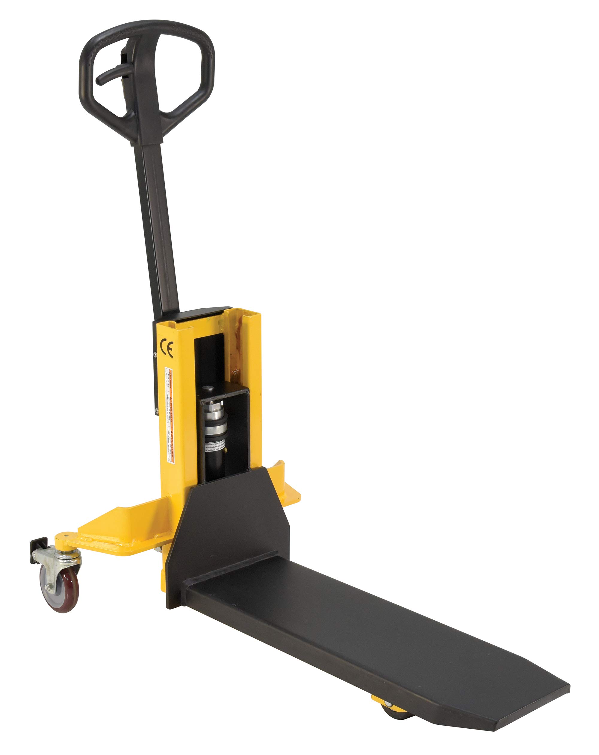 Vestil Single Fork Skid Positioner Lifter 800 Lb Capacity