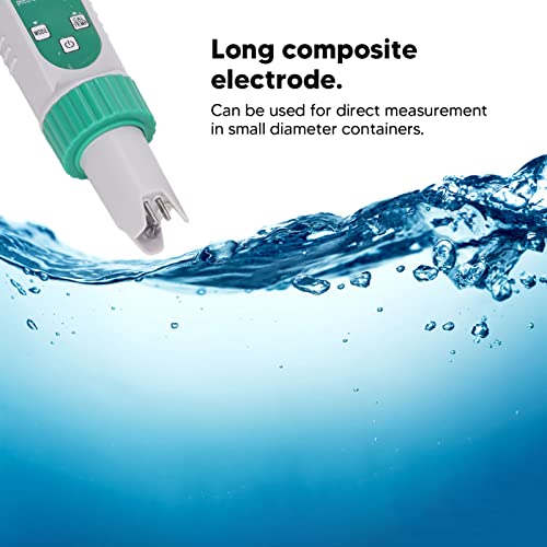 Water Quality Tester Tool, Large Display Screen TDS Meter Easy Operation Portable for Home