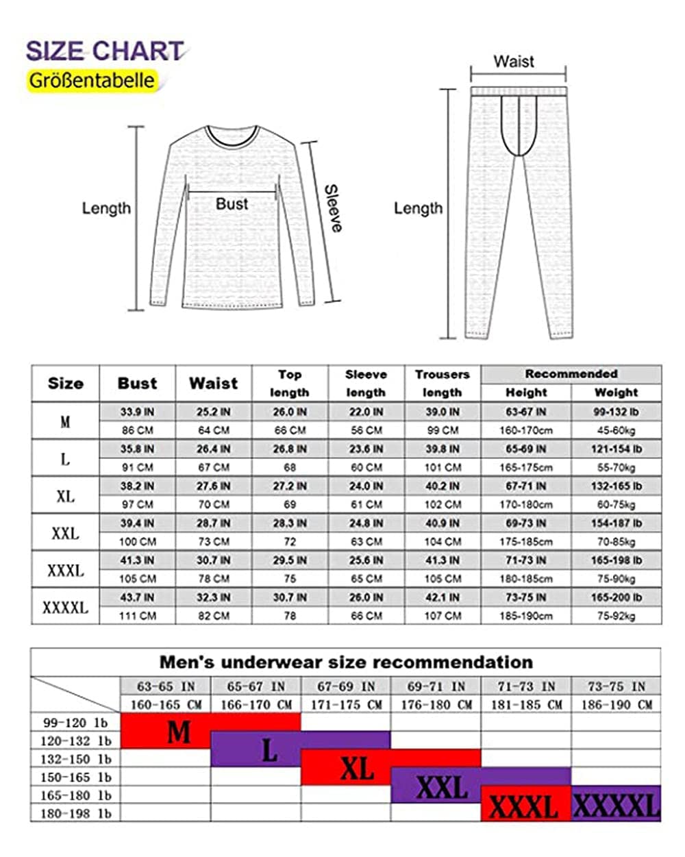 TRUNYAQI Women's Thermal Underwear Set, USB Electric Thermal Heated Long Johns Set with Fleece Lined Winter Snow Leggings for Women (black,Medium)