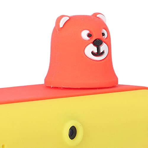 Printing Camera for Kids, Thermal Printing Camera LCD Screen for School (Yellow)
