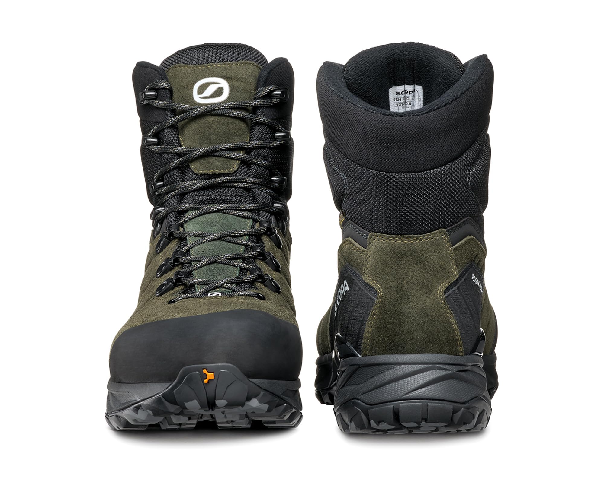 SCARPA Rush Polar GTX Waterproof Gore-Tex Synthetic Insulated Boots for Hiking and Trekking - Thyme Green - 10-10.5 Women/9-9.5 Men
