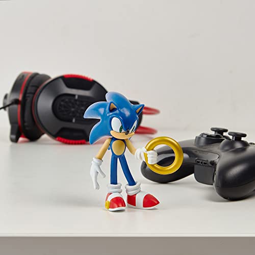 Sonic The Hedgehog Action Figure Toy – Sonic The Hedgehog Figure with Tails, Knuckles, Amy Rose, and Shadow Figure. 4 inch Action Figures - Sonic The Hedgehog Toys