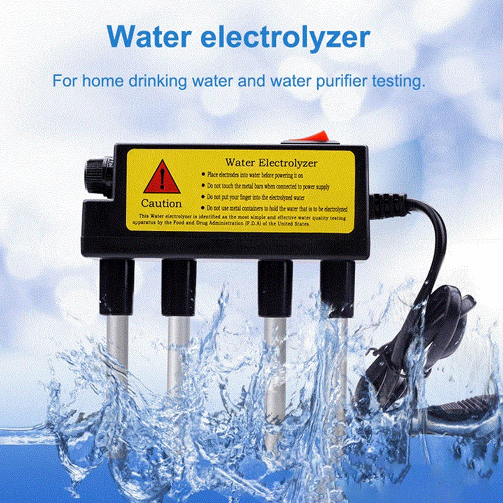 yuxun Water Electrolyzer - Water Quality Tester - Quick Water Quality Testing Ideal Test Meter for All Kinds Water