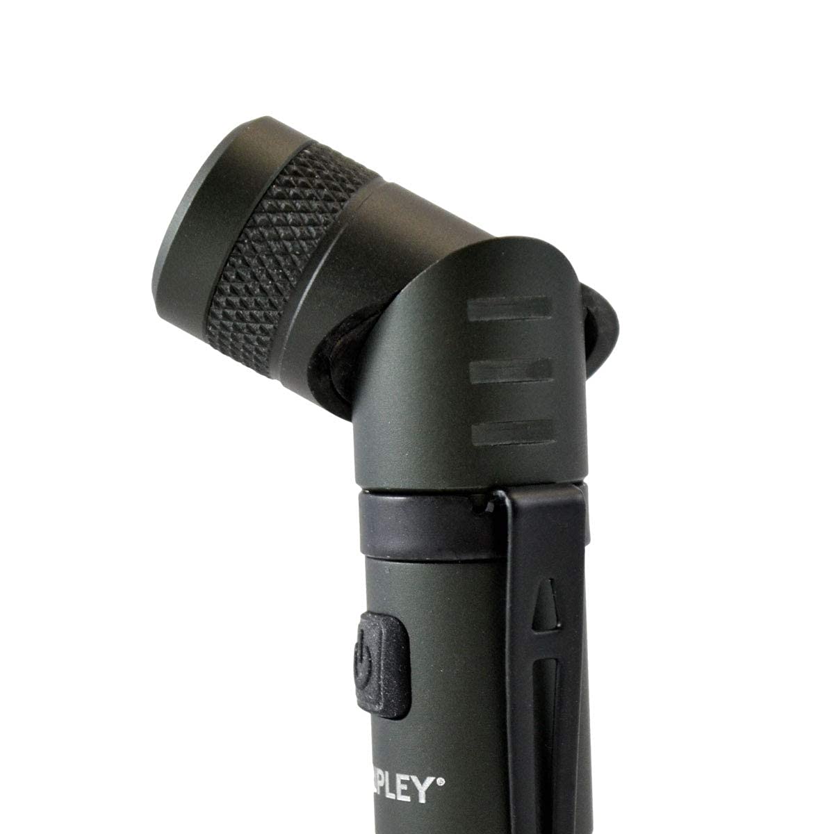 RIPLEY Miller Twist150 Clip On Magnetic Flashlight with 90° Pivoting Head - Includes 2 AAA Replaceable Batteries, 2.3 Ounces