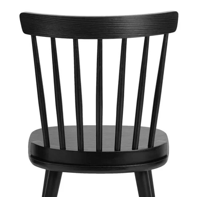 loniko DJWSY01 Dining Chairs, 2PCS, Black
