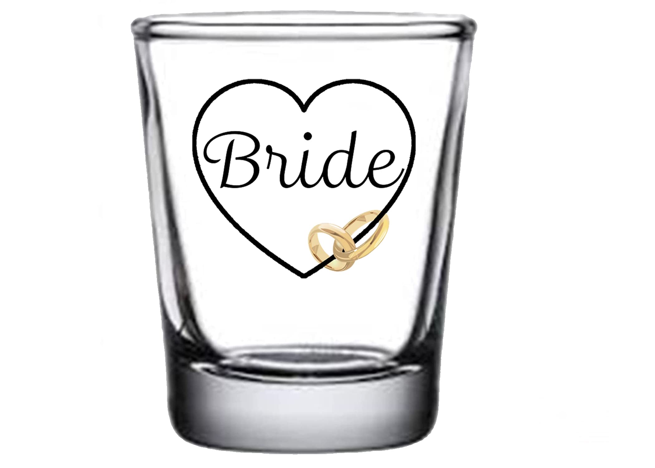 Rogue River Tactical Bride Shot Glass Set Gift For Husband Wife Newlywed Wedding Gift Novelty