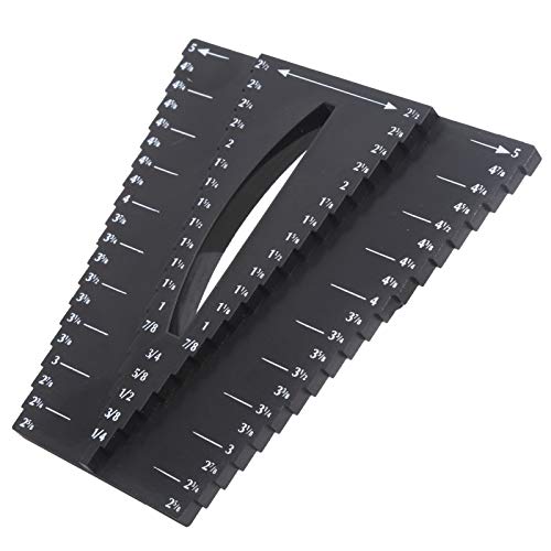 Scribing Gauge Center Finder 2 in 1 Caliper Center Line Finder Woodworking Measuring Tools HT2018229